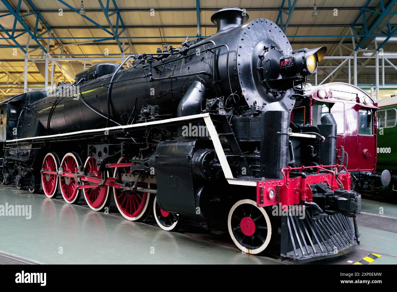 KF1-7 1935 locomotive at the National Railway Museum in York Stock ...