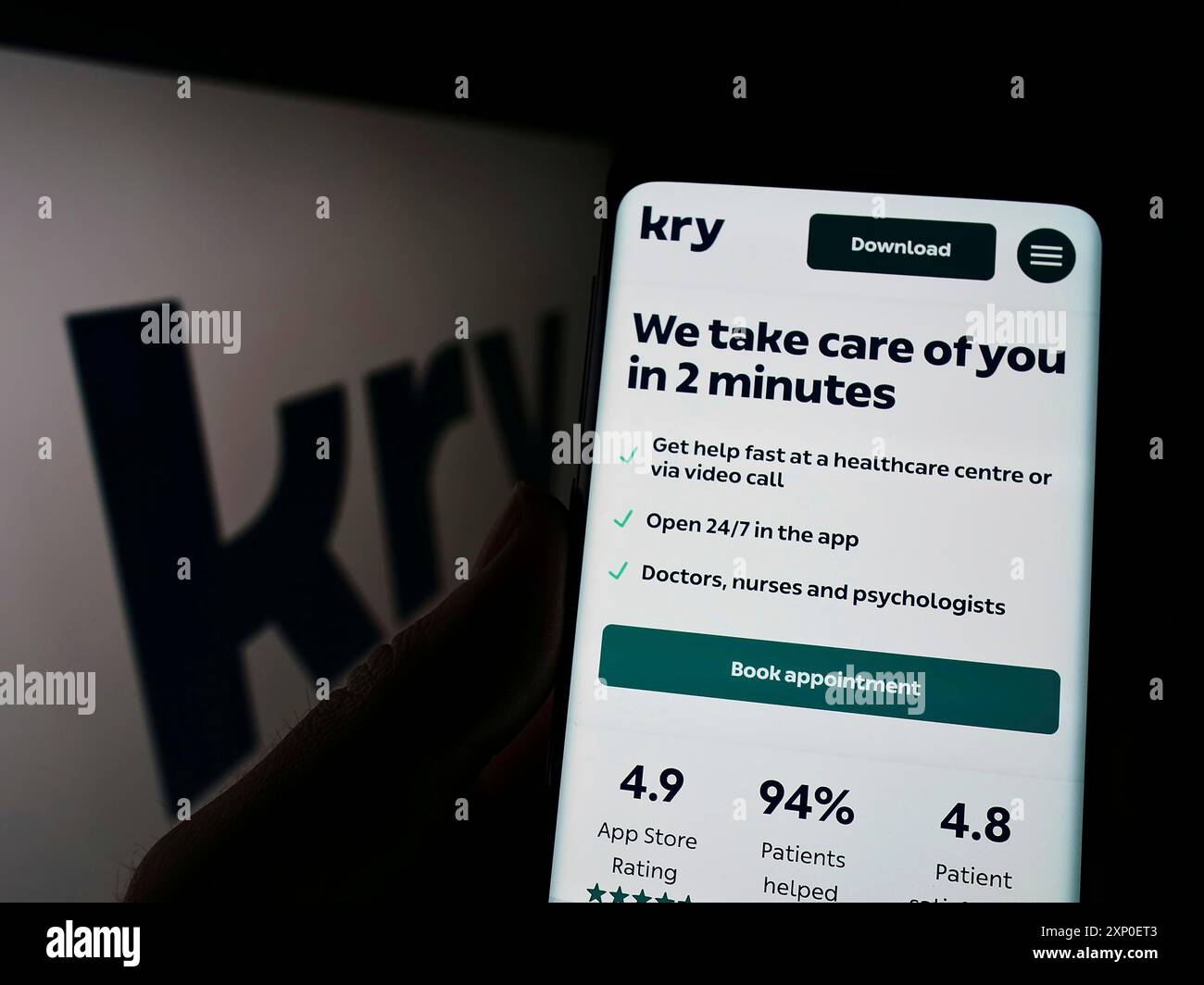 Kry logo hi-res stock photography and images - Alamy