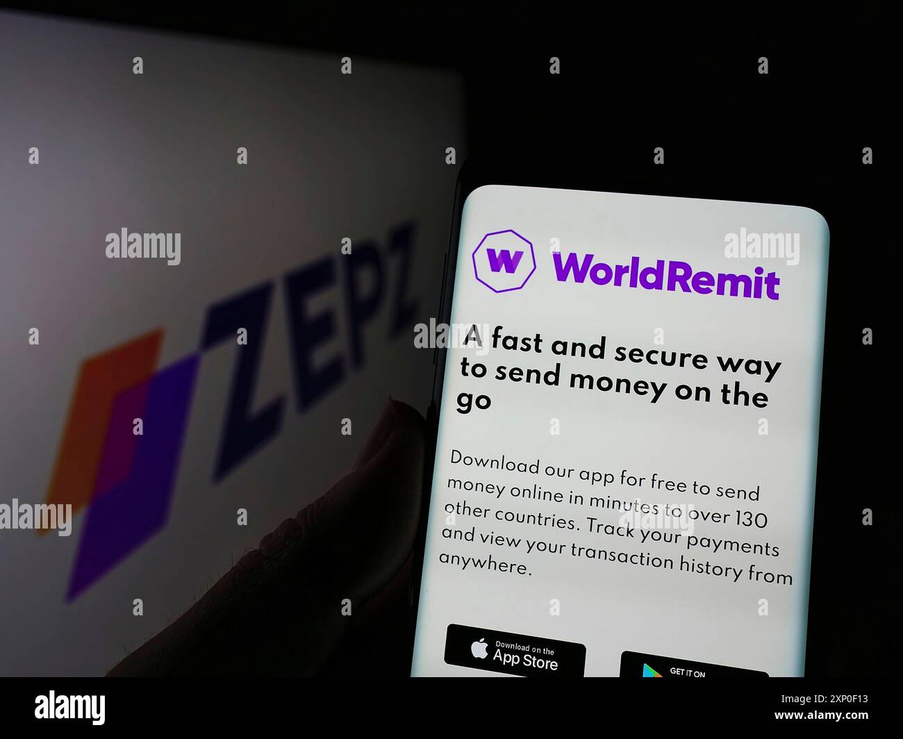 Worldremit logo hi-res stock photography and images - Alamy
