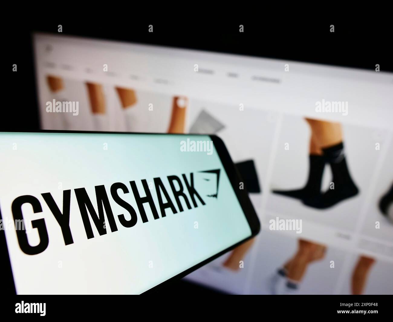 Gymshark logo hi-res stock photography and images - Alamy