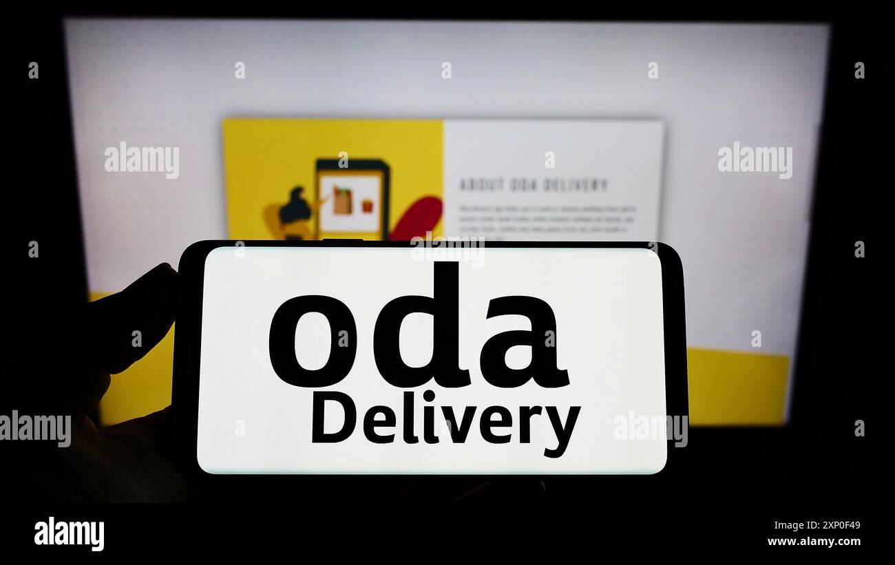 Oda logo hi-res stock photography and images - Alamy