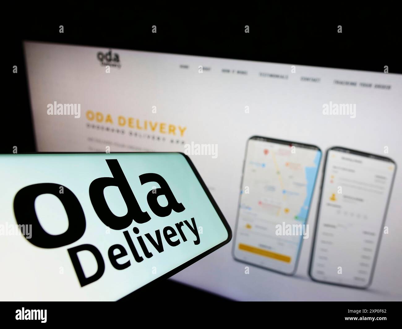 Oda logo hi-res stock photography and images - Alamy