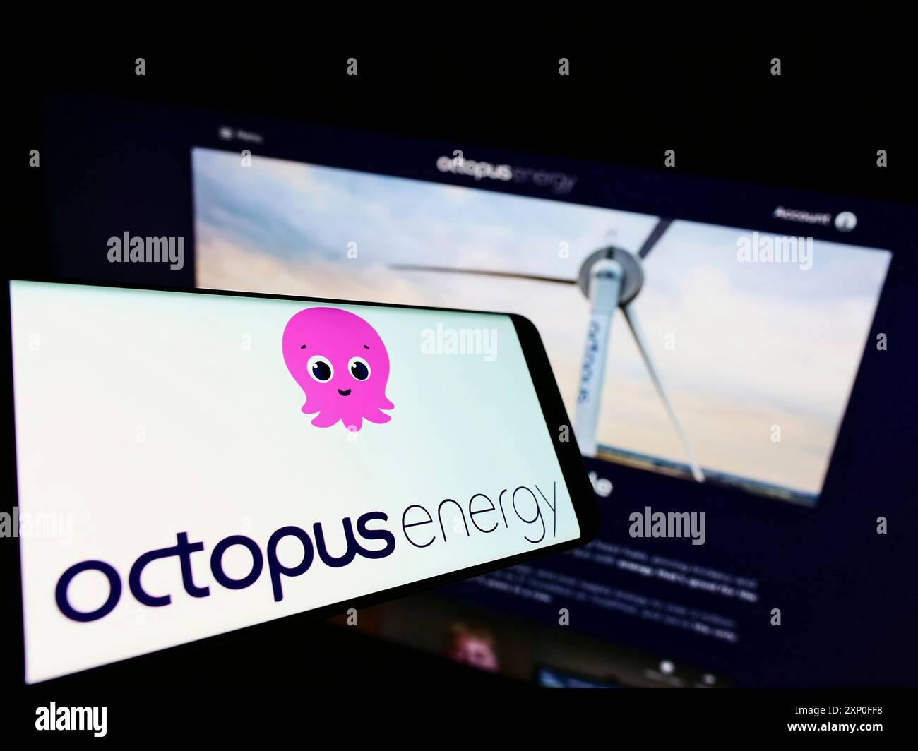 Octopus renewables logo hi-res stock photography and images - Alamy