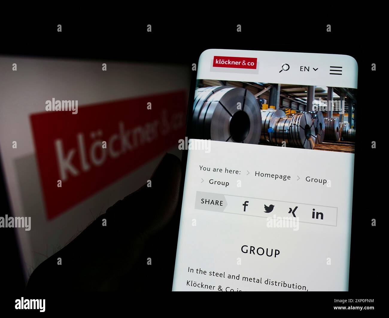 Klockner co se hi-res stock photography and images - Alamy