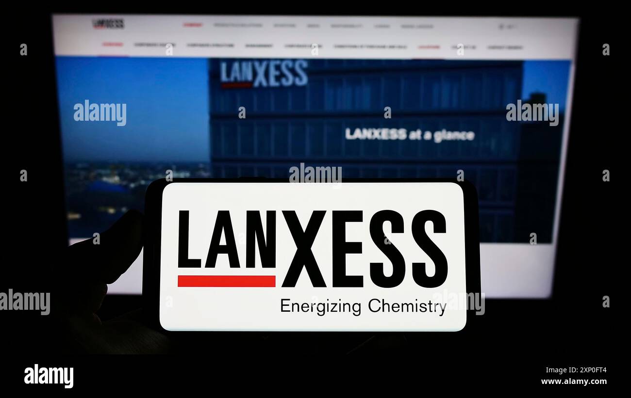 Lanxess logo hi-res stock photography and images - Alamy