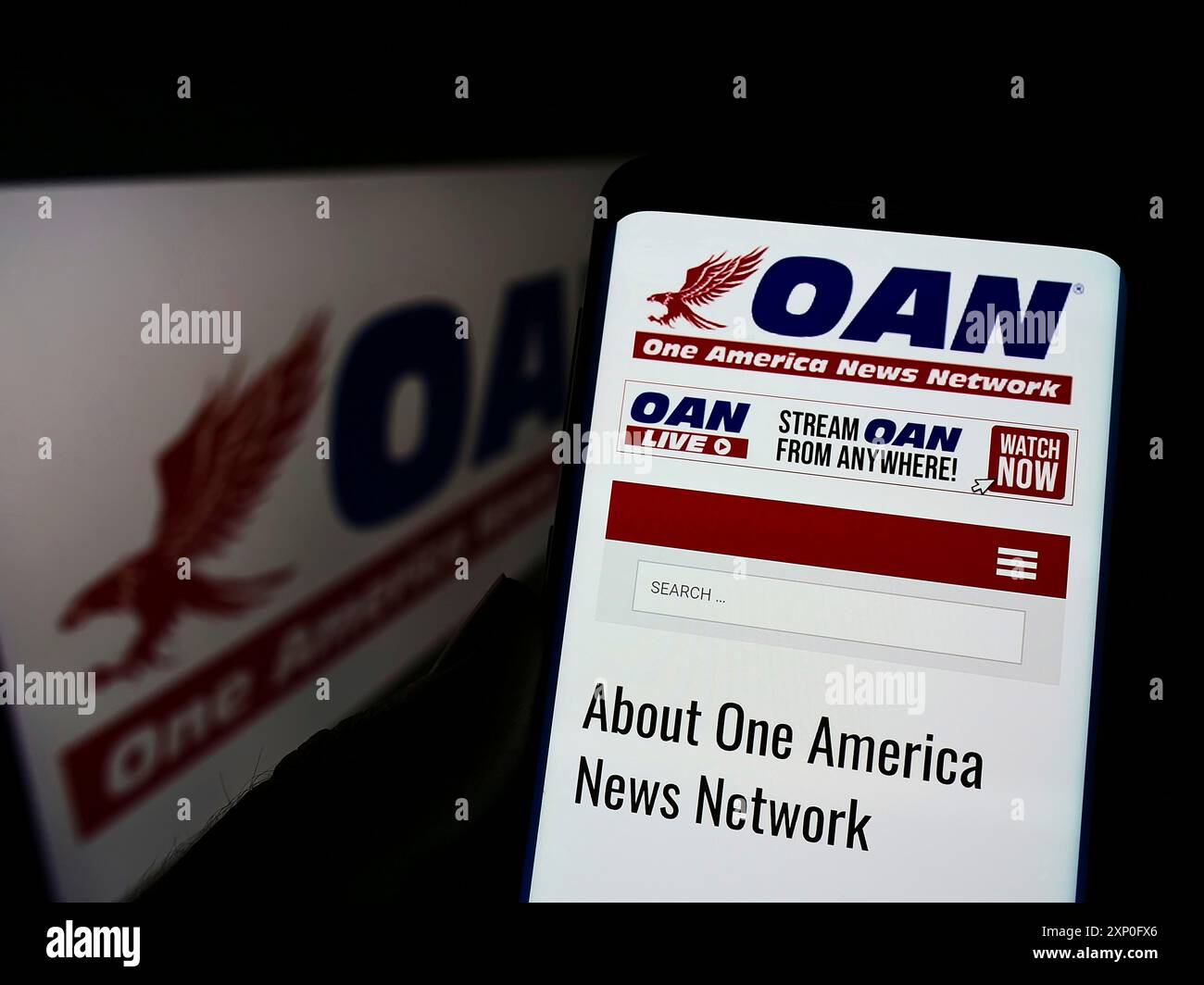 Oann logo hi-res stock photography and images - Alamy