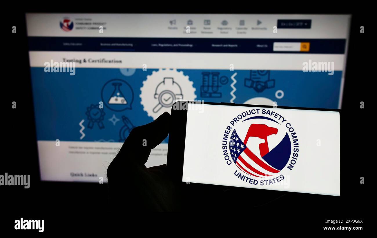 Consumer product safety commission logo hi-res stock photography and ...