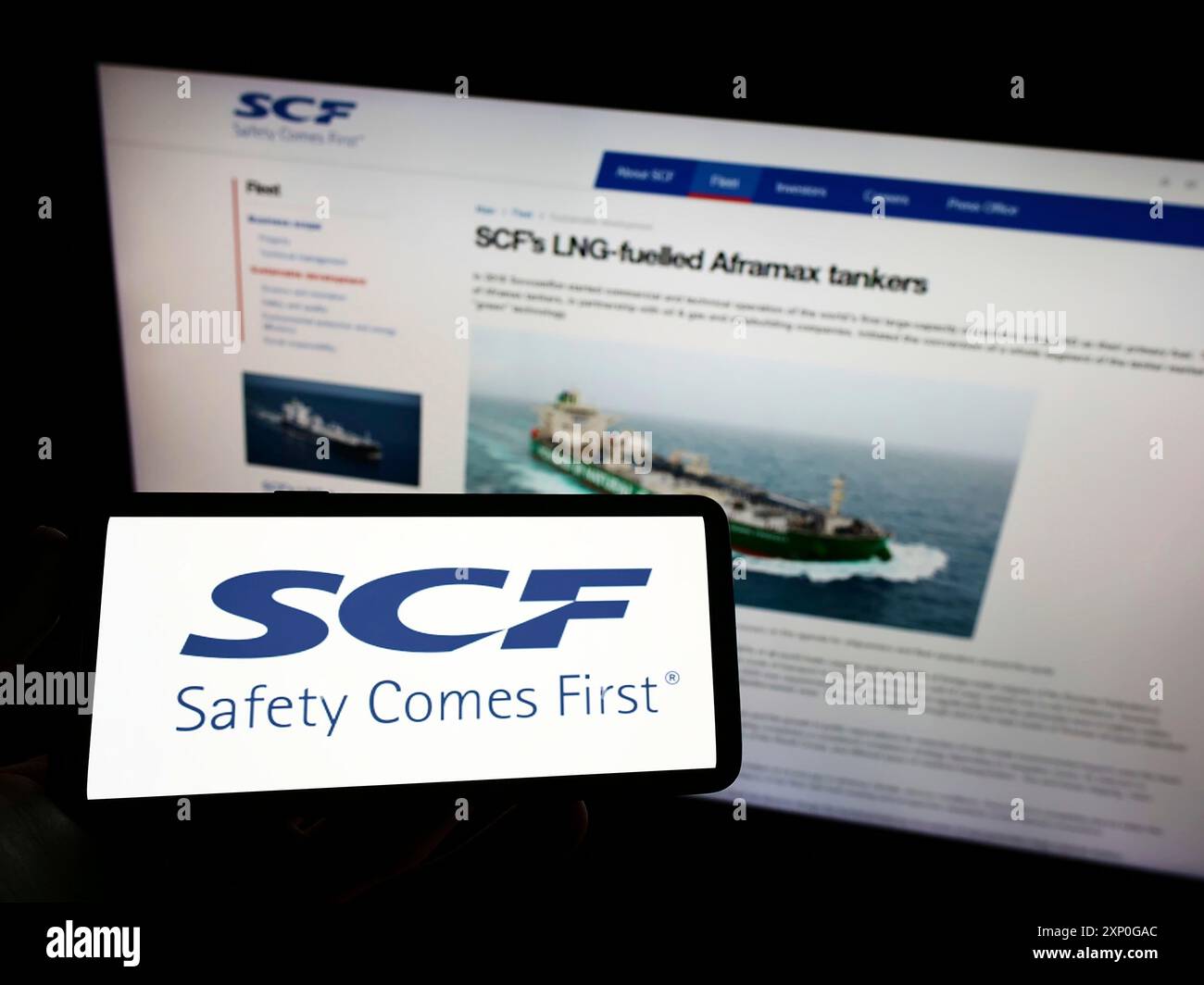 Scf business company logo hi-res stock photography and images - Alamy