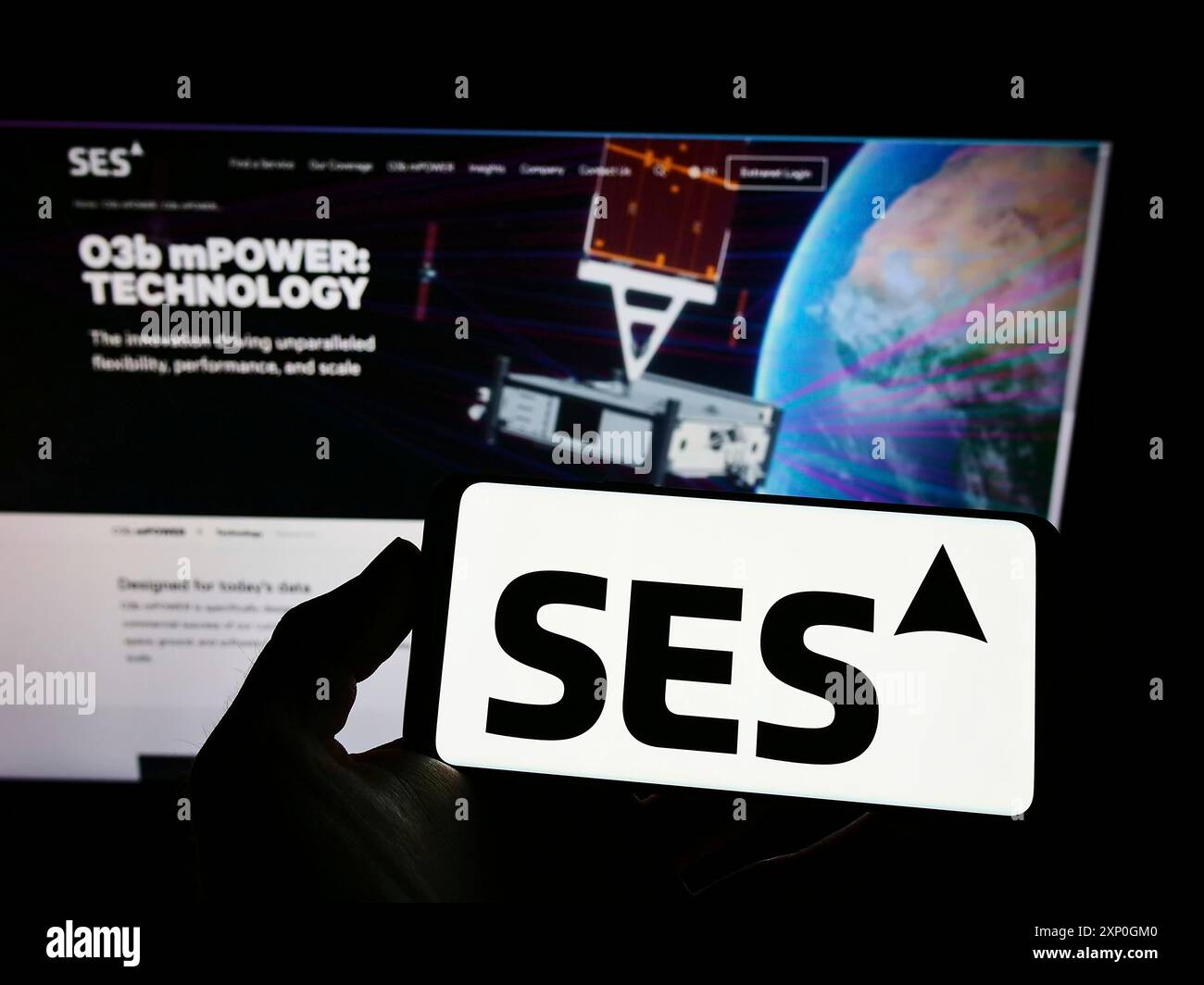 Ses technology company logo hi-res stock photography and images - Alamy