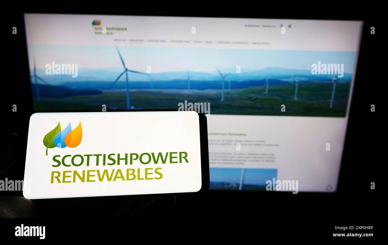 Scottish power logo hi-res stock photography and images - Alamy