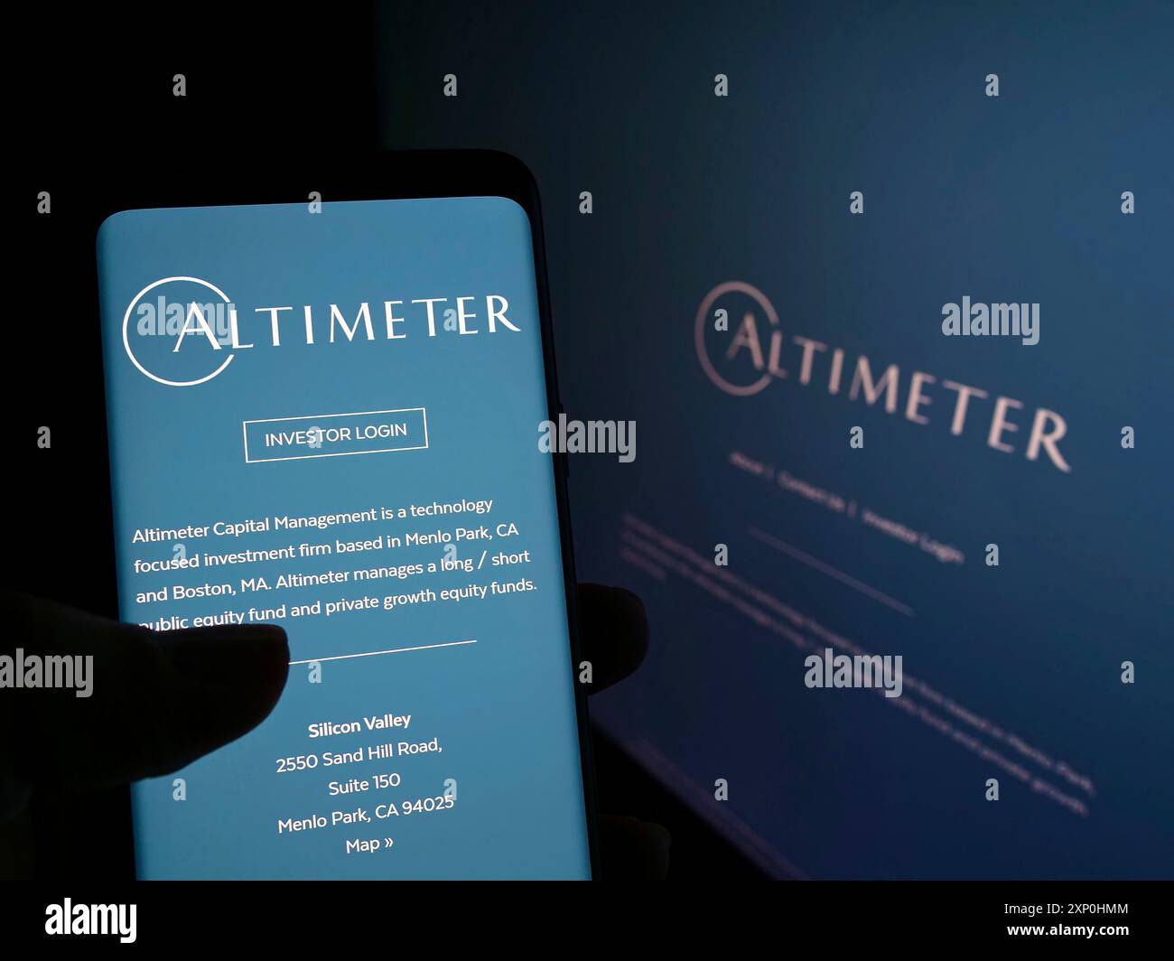 Altimeter capital management lp hi-res stock photography and images - Alamy