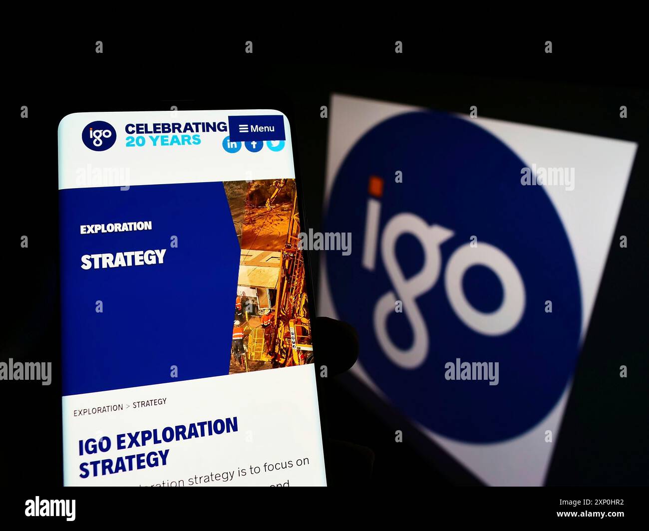 Igo business company logo hi-res stock photography and images - Alamy