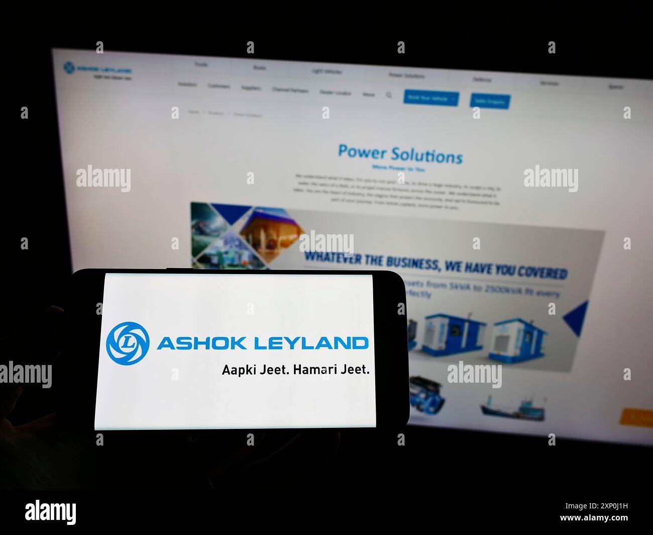 Ashok leyland logo hi-res stock photography and images - Alamy