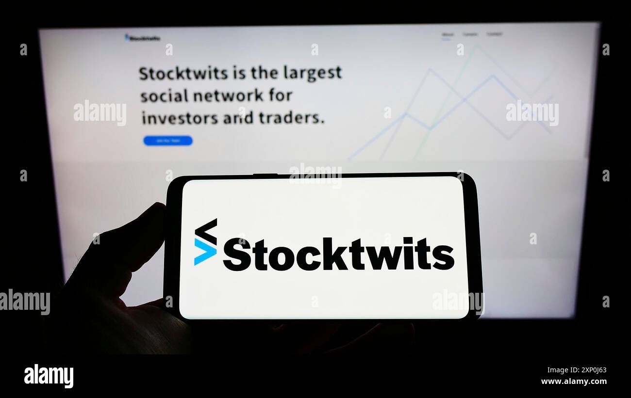 Stocktwits logo hi-res stock photography and images - Alamy