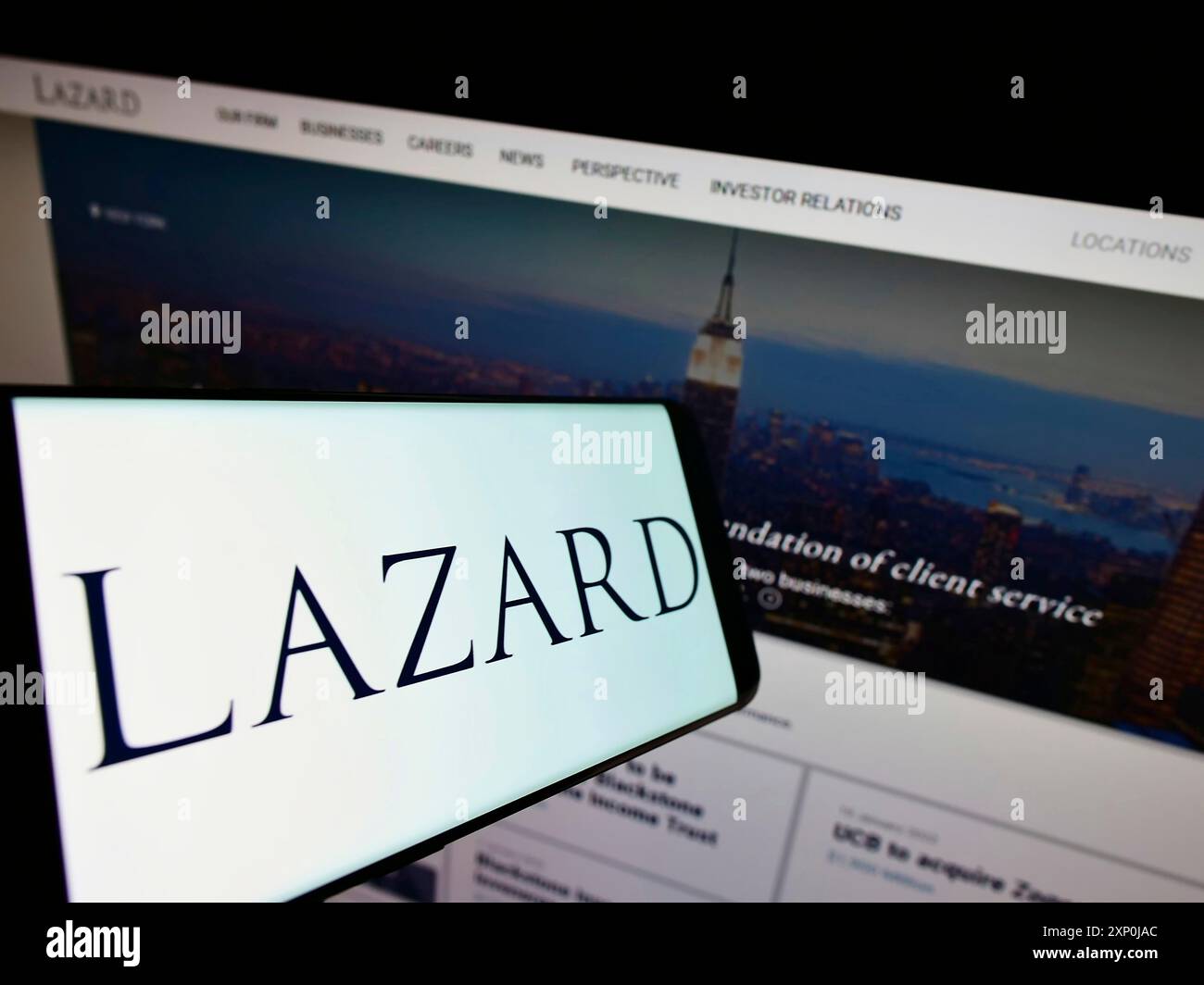Banque Lazard Logo 107 Lazard France Bank Stock Photos, High Res