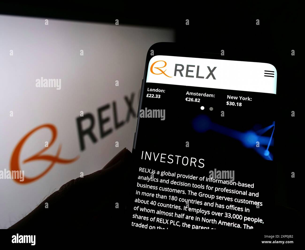 Relx logo hi-res stock photography and images - Alamy
