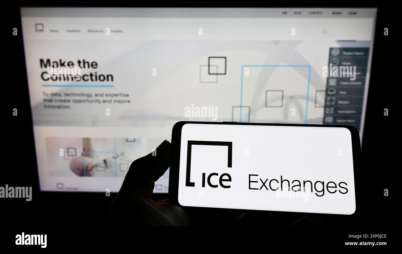 Stuttgart, Germany, 01-30-2022: Person holding smartphone with logo of ...