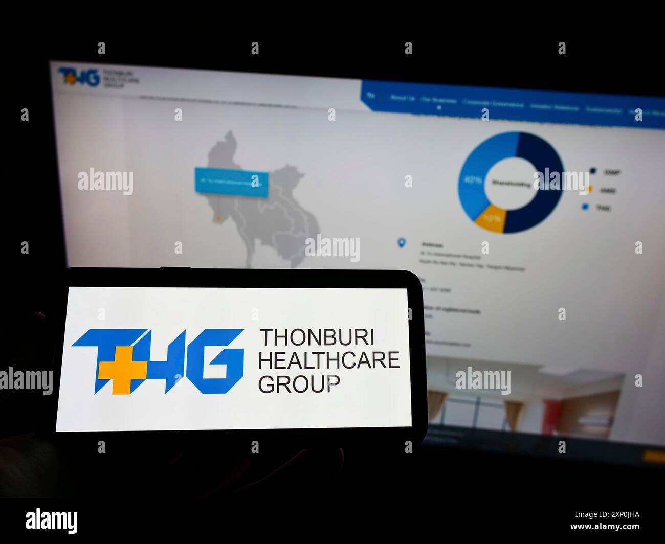 Thg business company logo hi-res stock photography and images - Alamy