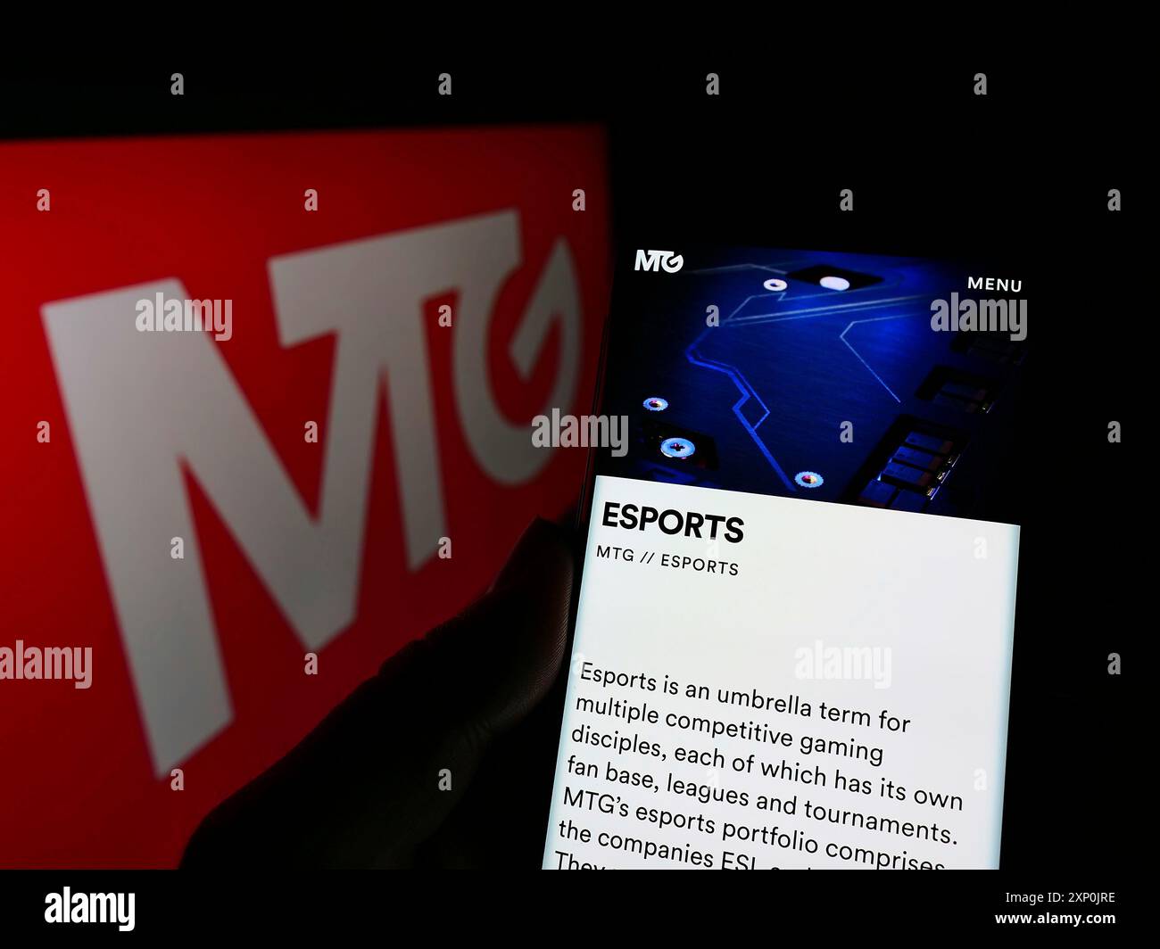 Mtg logo hi-res stock photography and images - Alamy