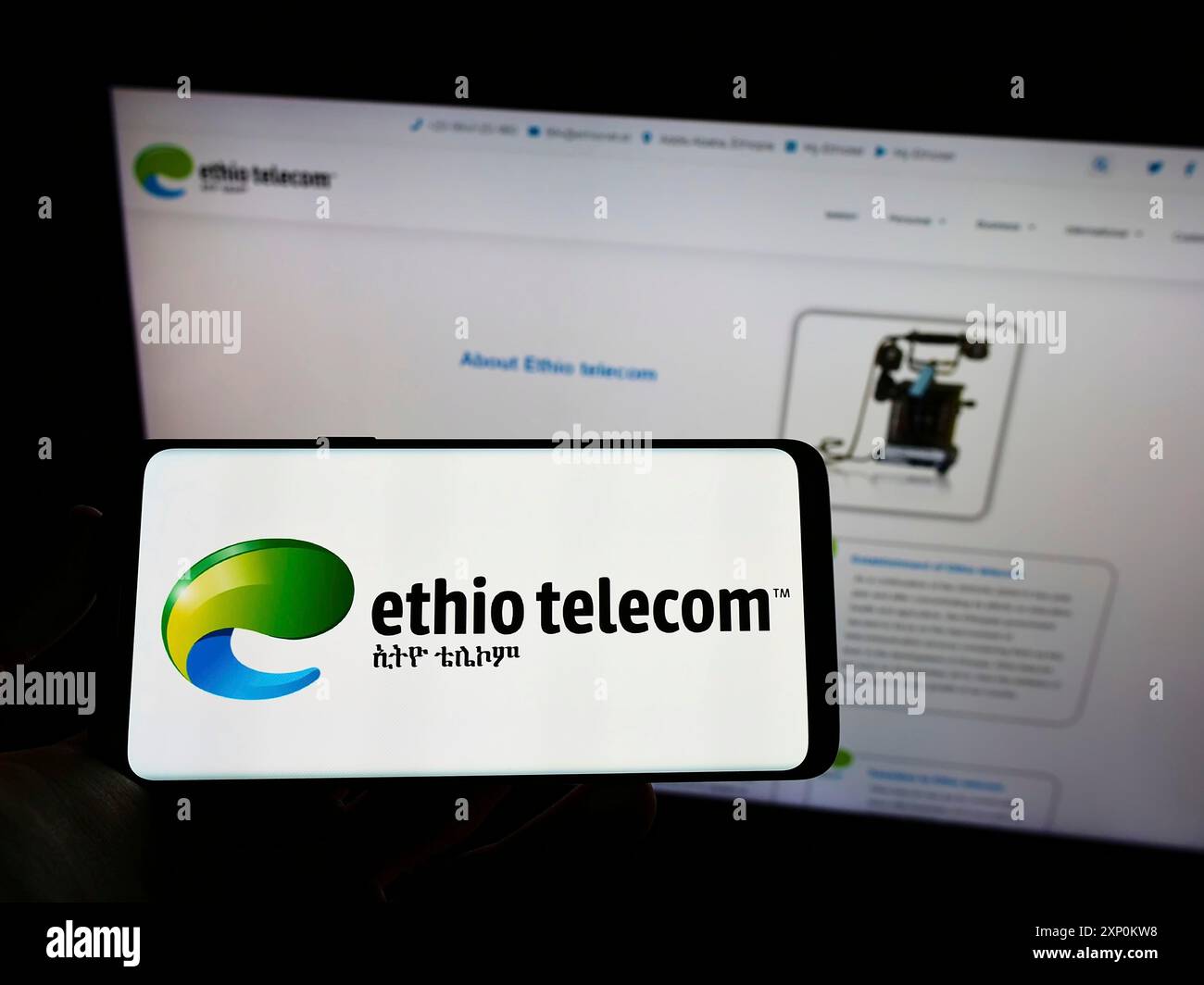 Stuttgart, Germany, 01-09-2022: Person holding mobile phone with logo ...