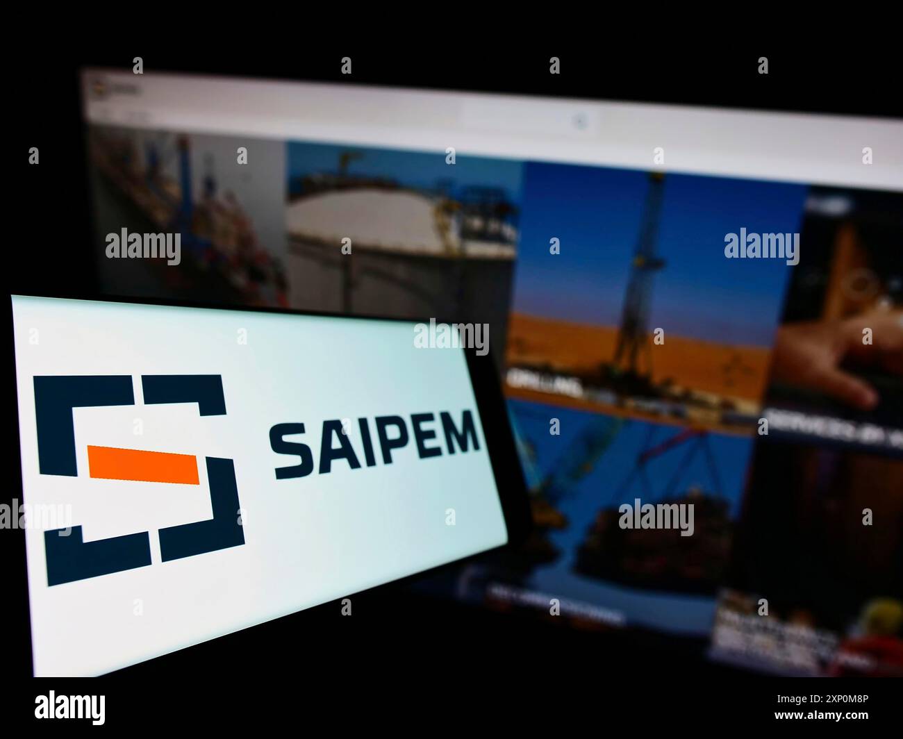 Logo saipem hi-res stock photography and images - Alamy