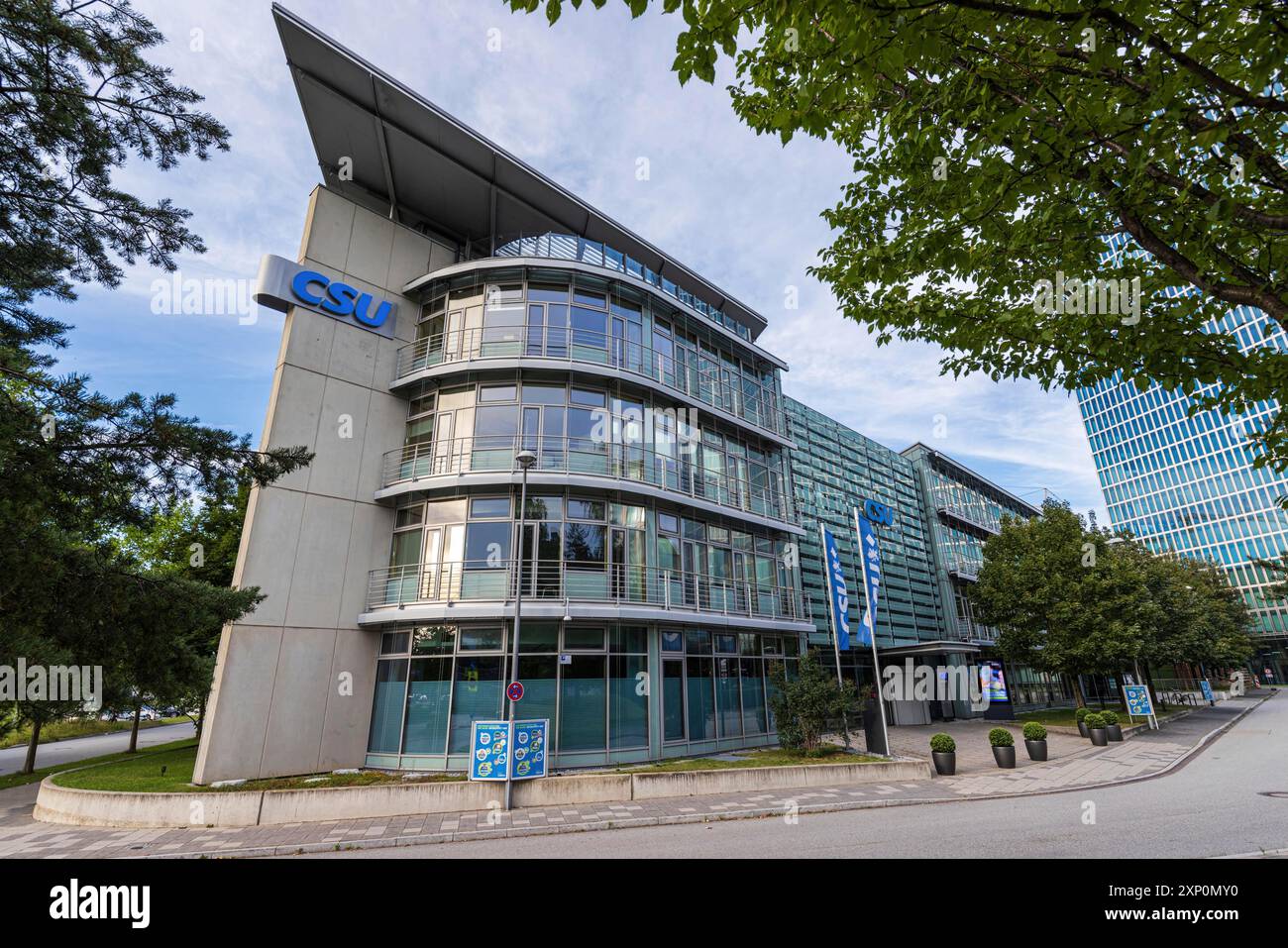 The CSU Headquarters in Munich Stock Photo - Alamy