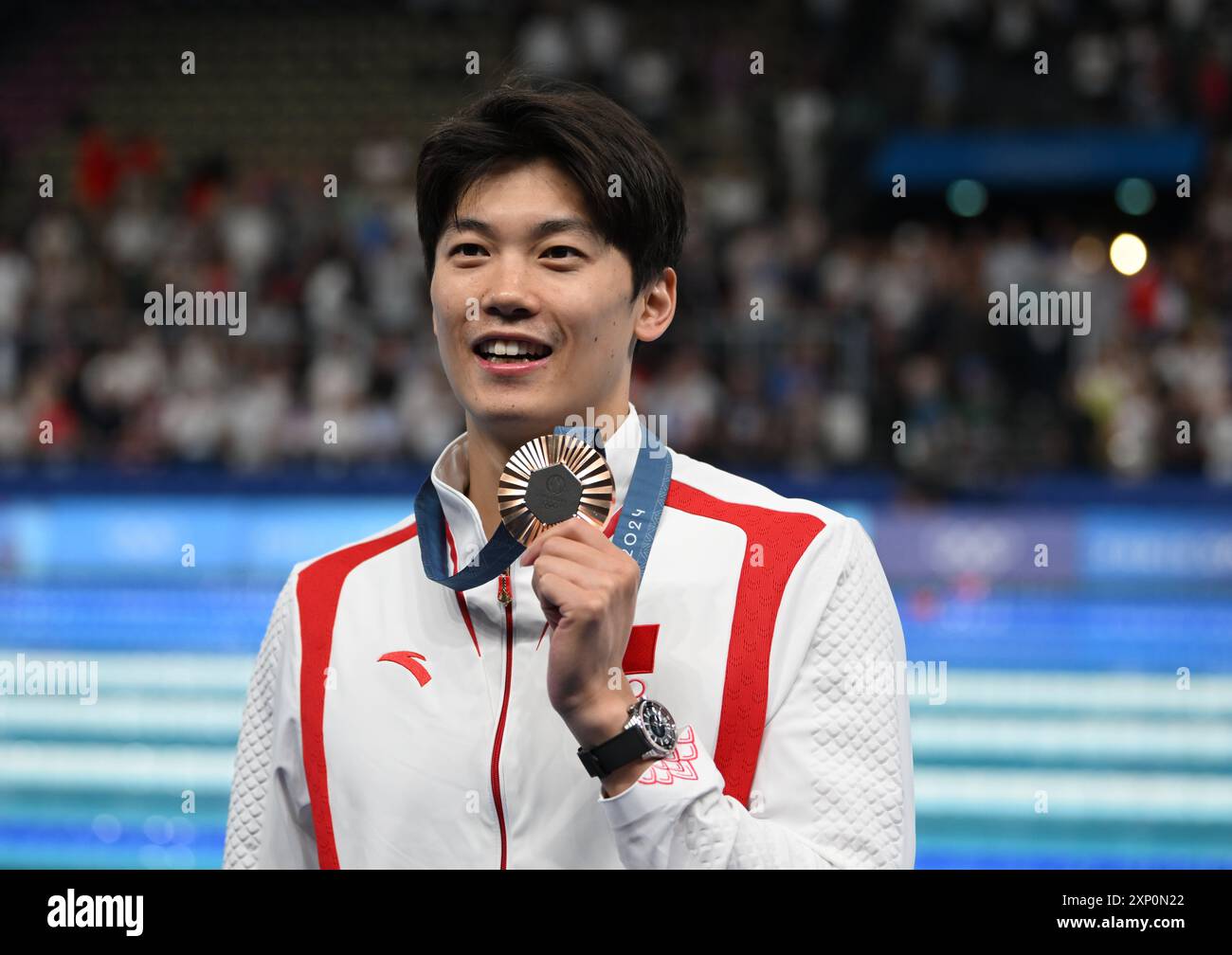 2nd August 2024; Paris Olympic Games, Paris, France, Day 7; Swimming ...