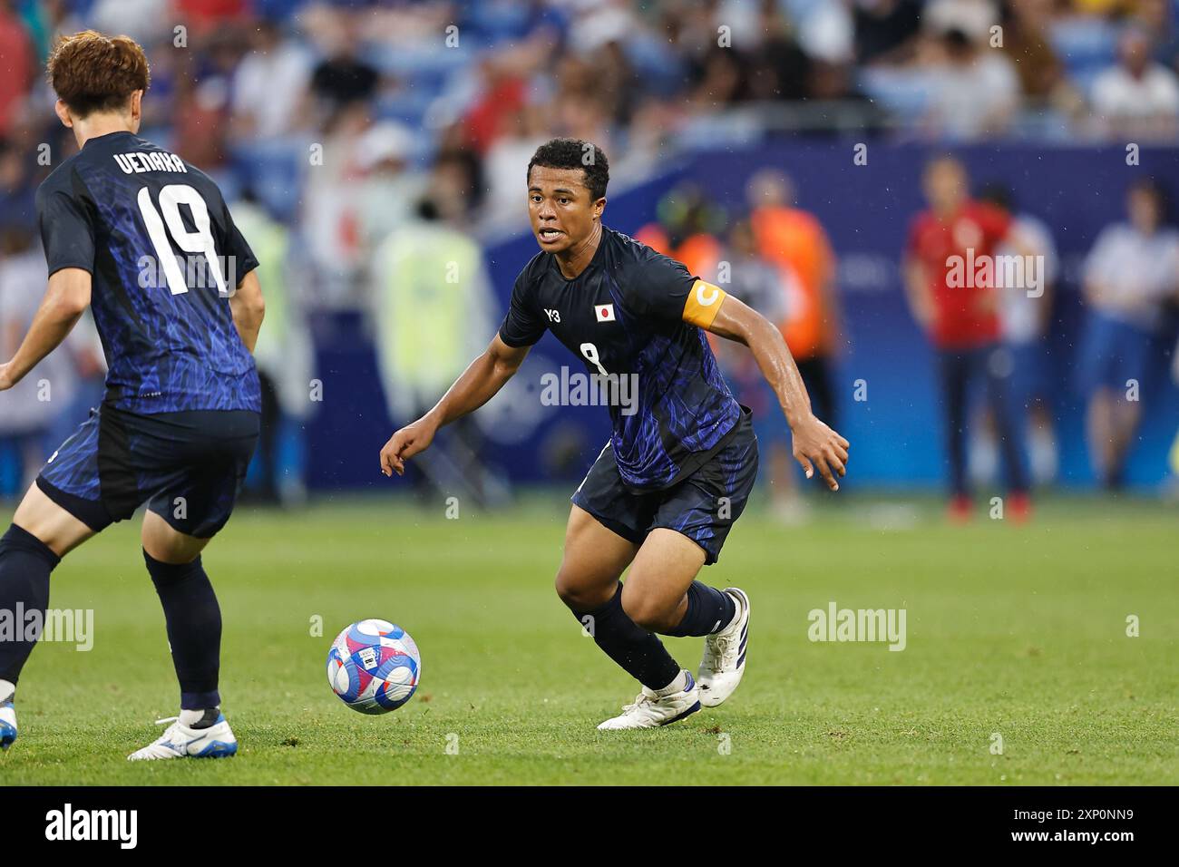 Lyon, France. 2nd Aug, 2024. Joel Chima Fujita (JPN) Football/Soccer ...