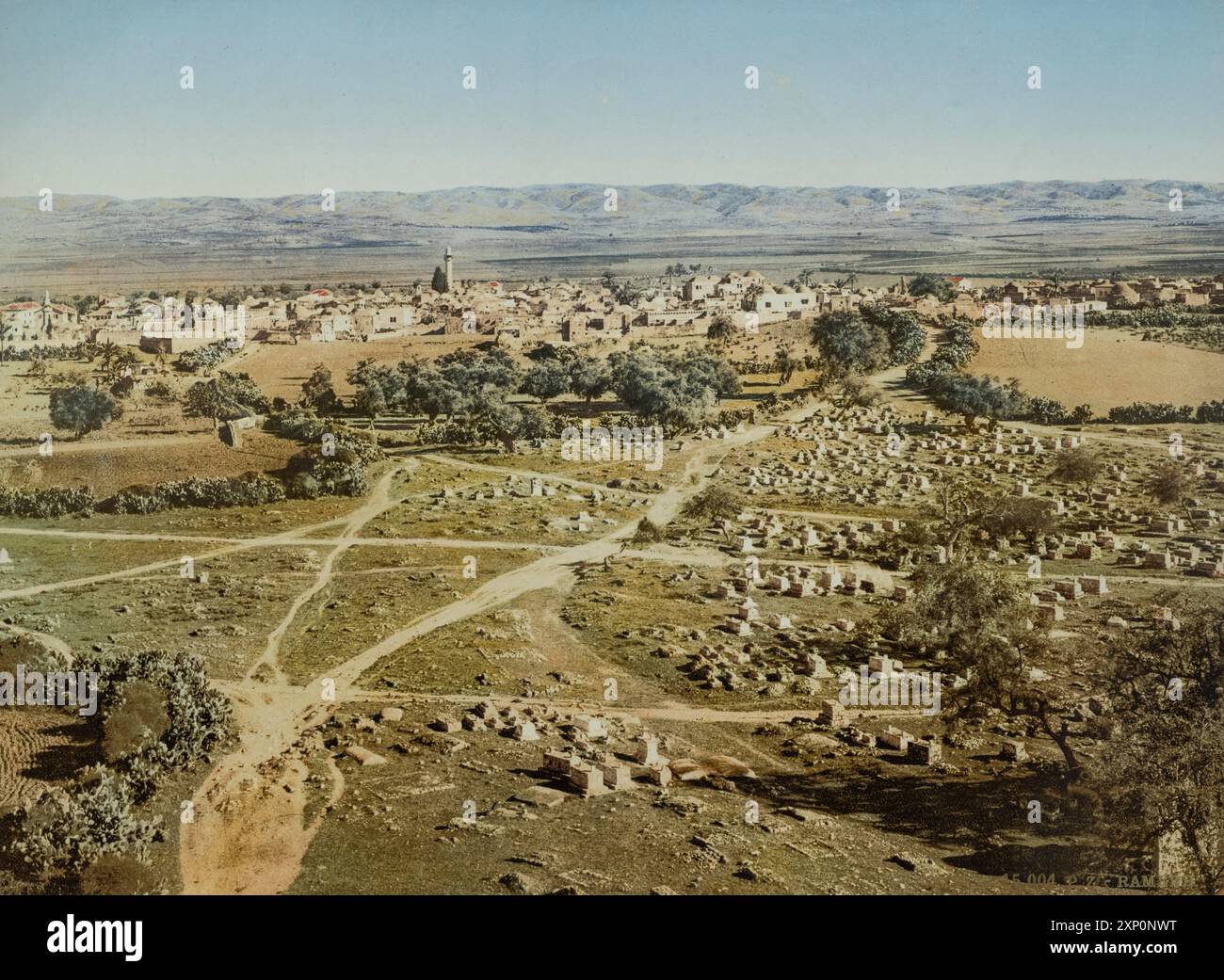 Ramla or Ramleh, Palestine, Israel, Holy Land, photochrome print around ...