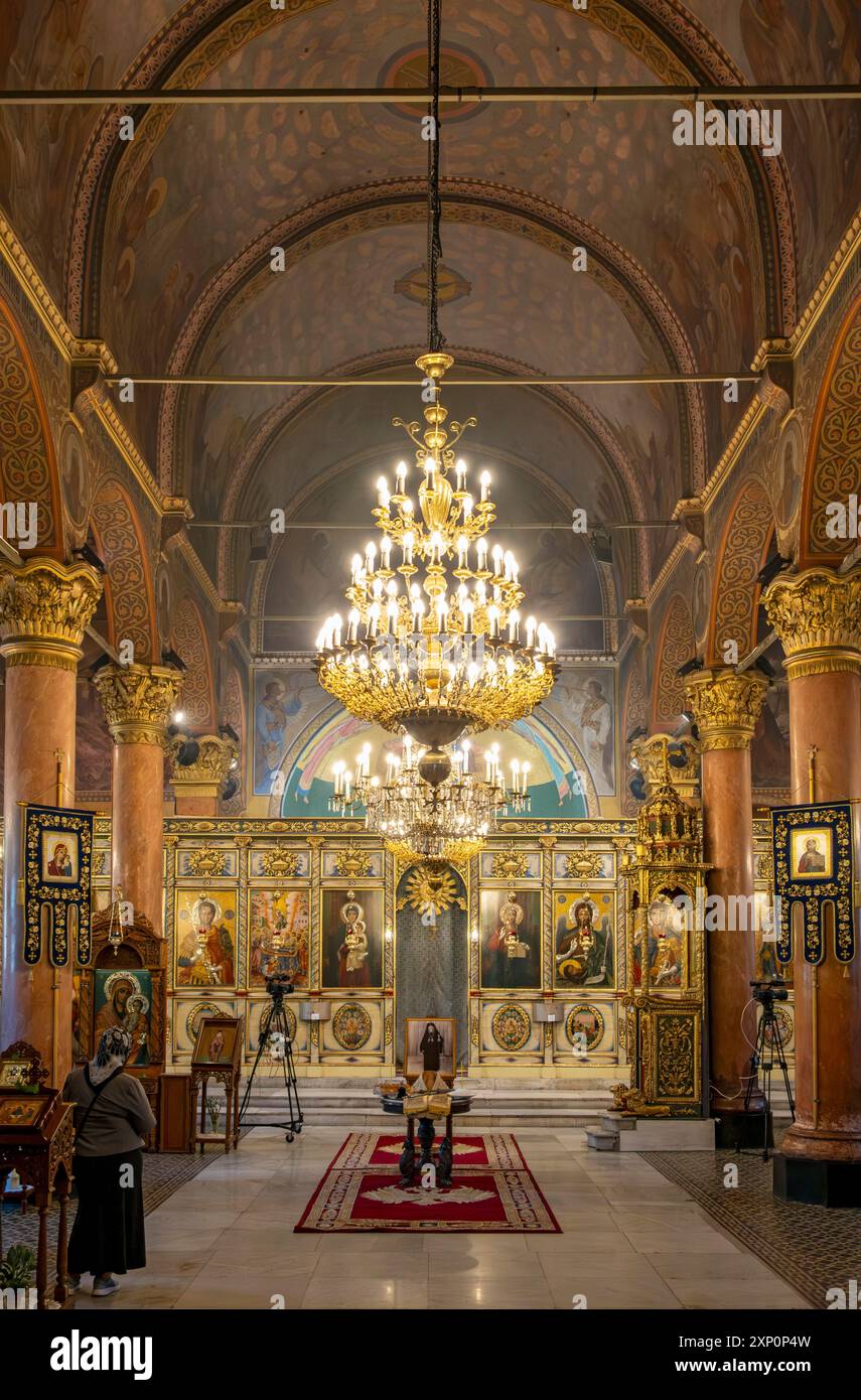 Interior of Church of the Holy Mother of God, Sveta Bogoroditsa Church ...