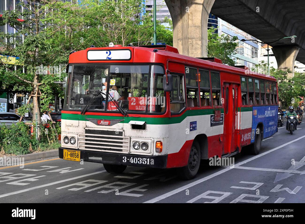 Road traffic Bus Stock Photo - Alamy