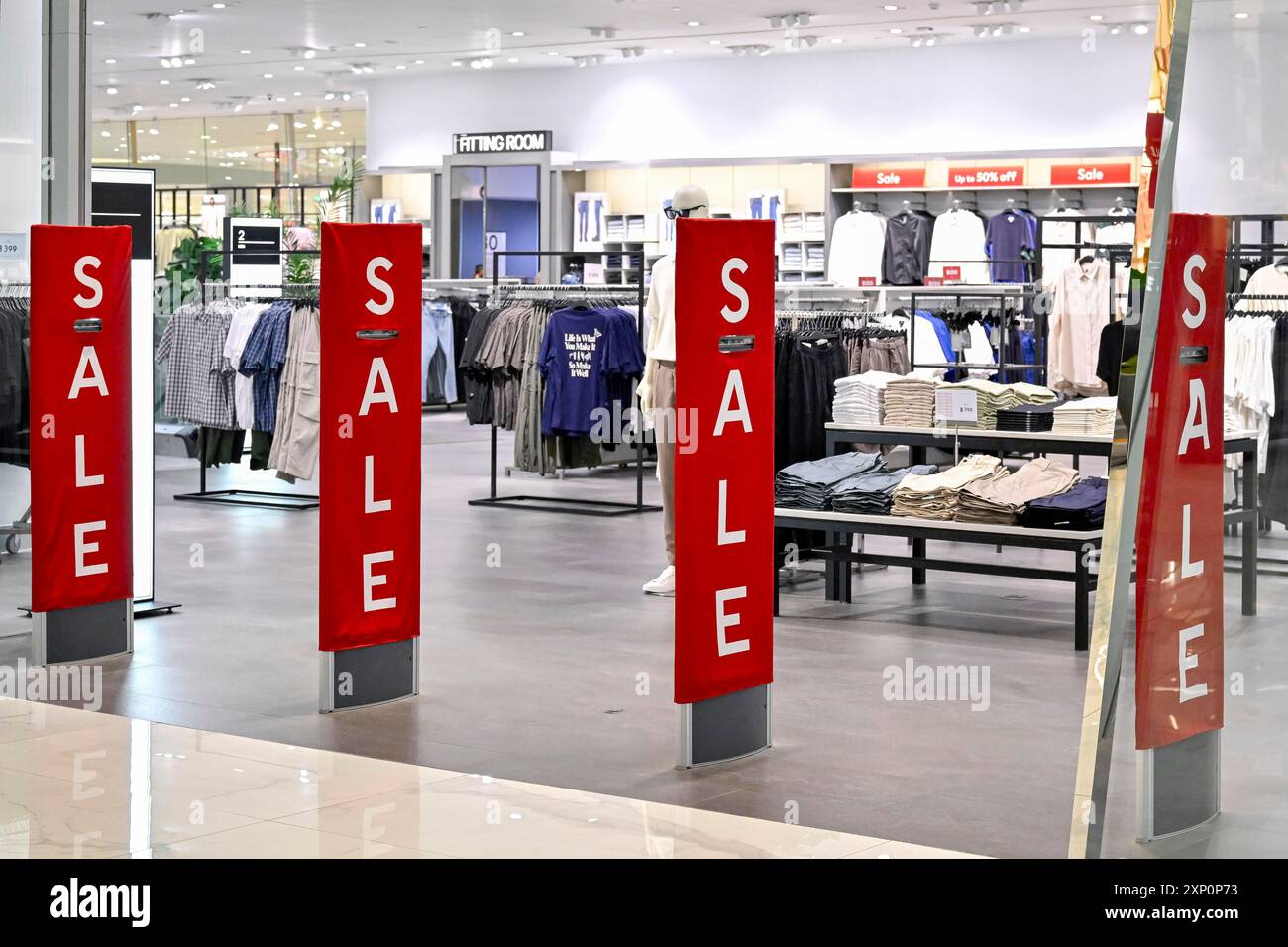 Sale Sale H&M Stock Photo - Alamy