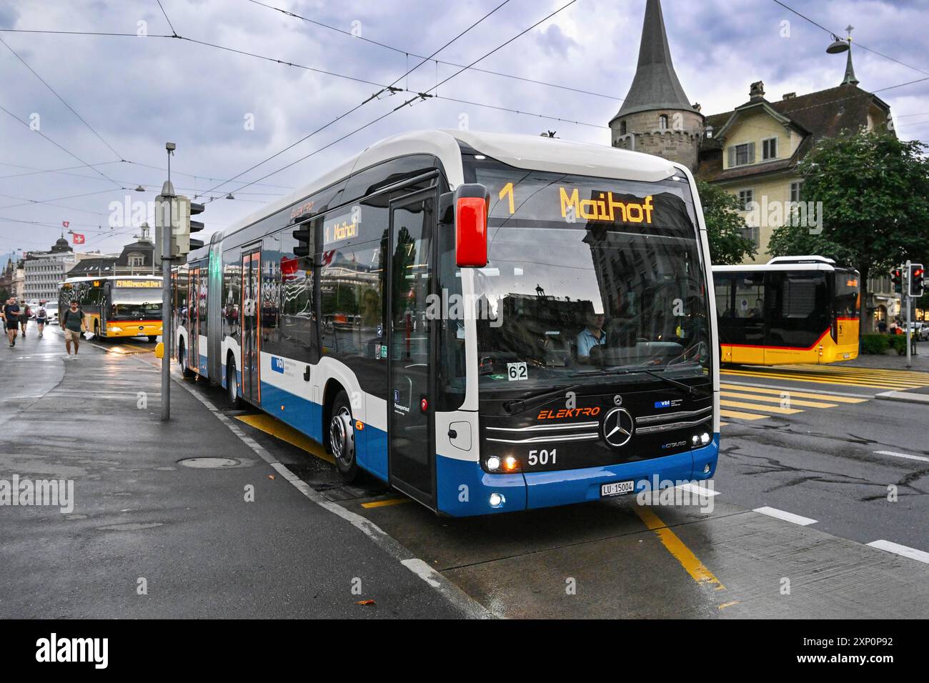 VBL electric bus Stock Photo - Alamy