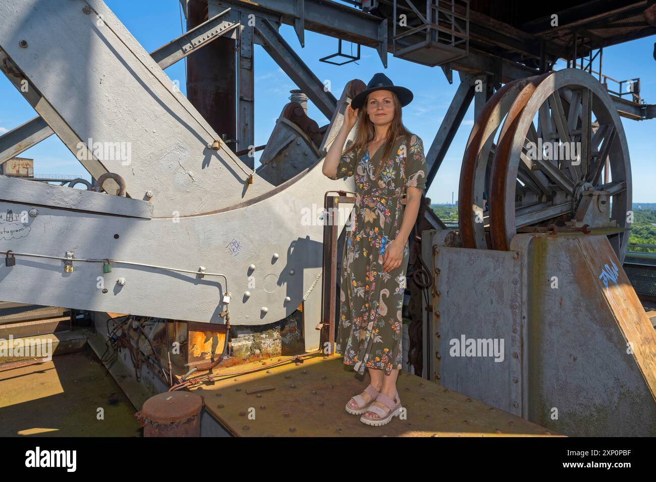 Model Landscape Park Duisburg Germany Stock Photo - Alamy