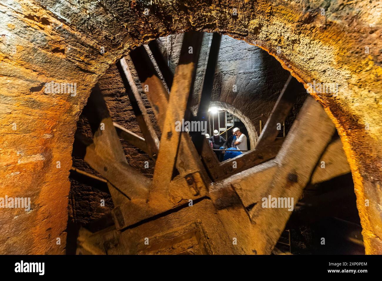 Turmhofschacht poke wheel system The Turmhof poke wheel was built to ...