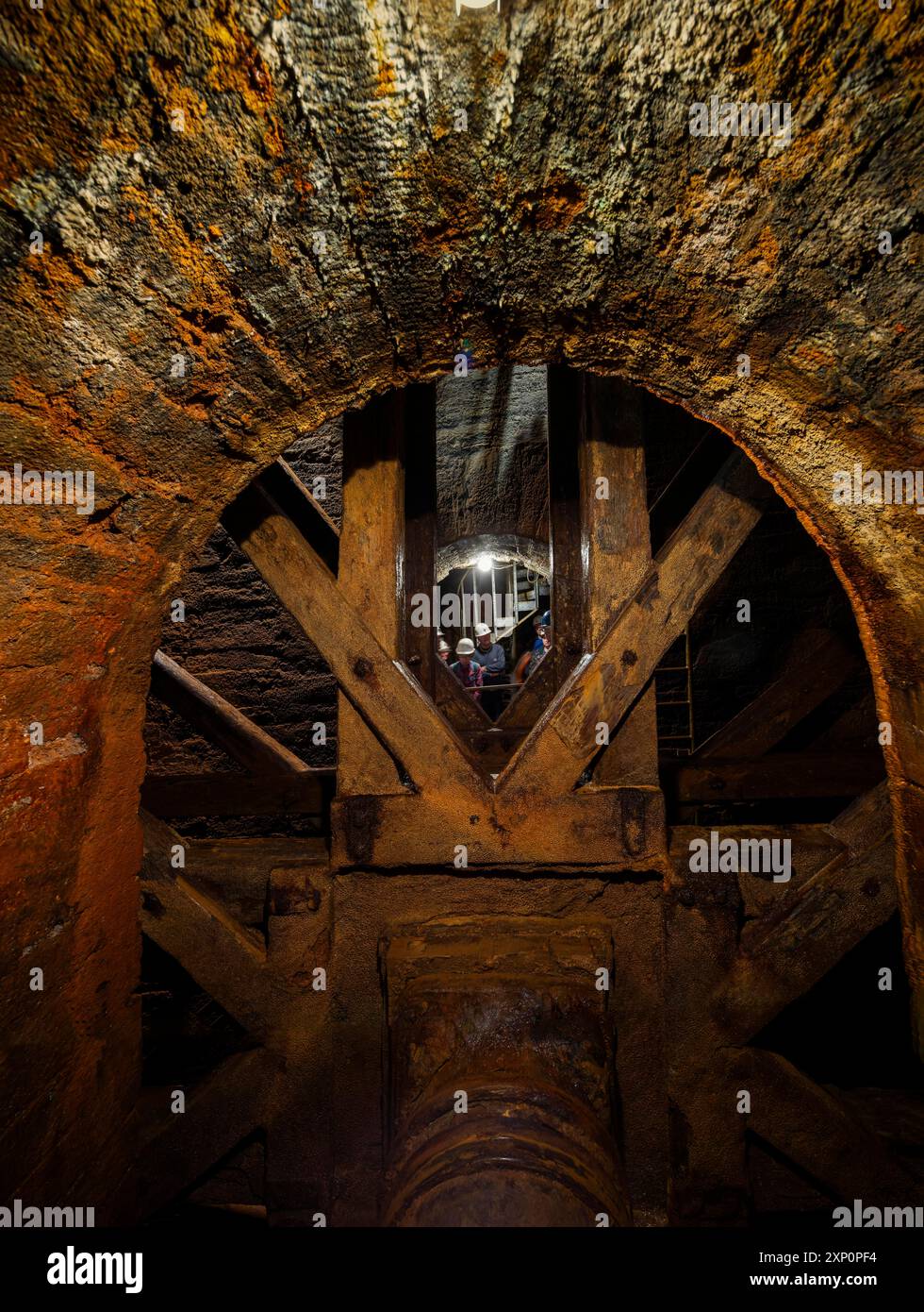 Turmhofschacht poke wheel system The Turmhof poke wheel was built to ...