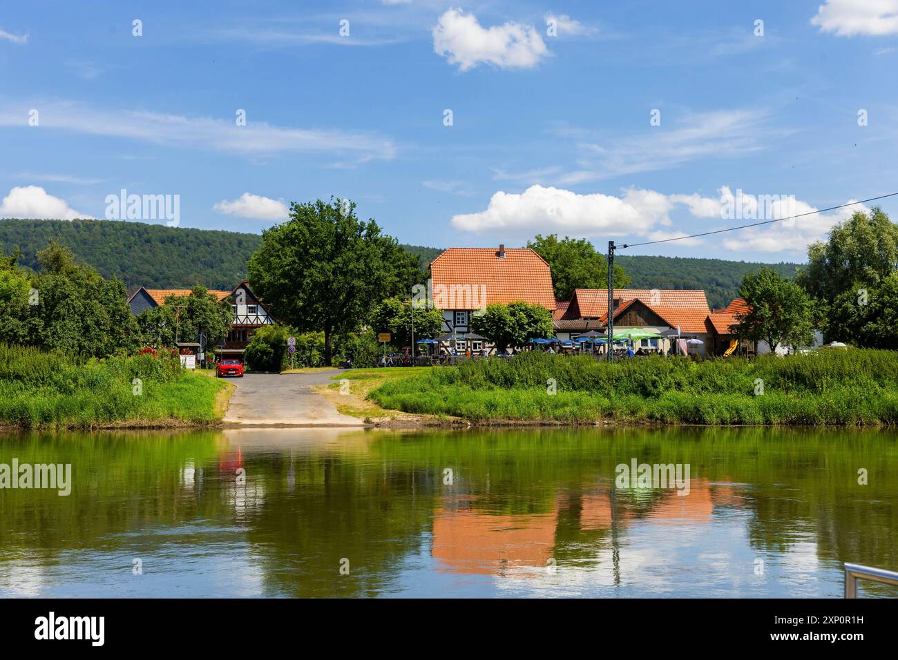 Cable ferry transports vehicles across hi-res stock photography and ...