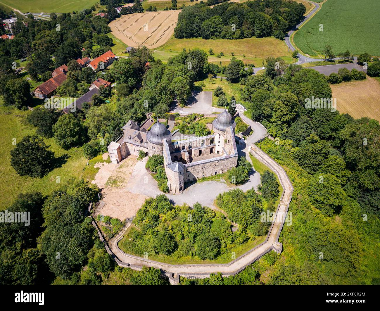 Sababurg, formerly known as Zappenburg, then Zapfenburg and now ...