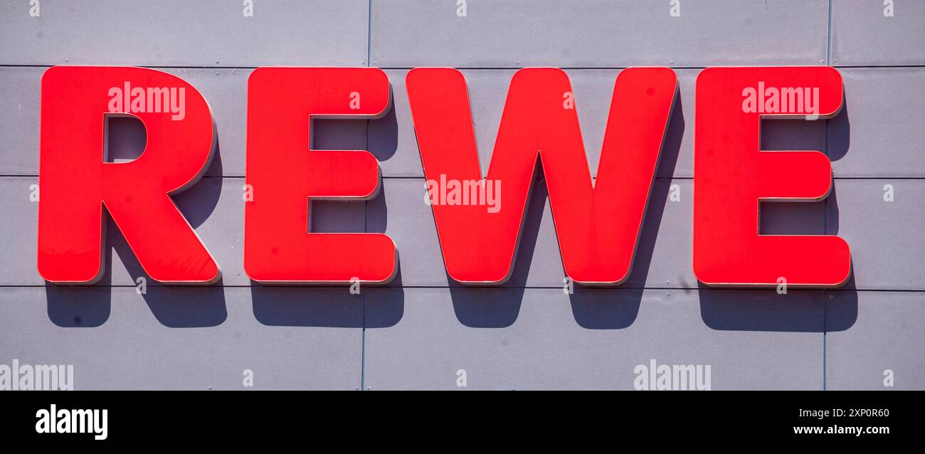 REWE Marken-Discount, Logo, Germany Stock Photo - Alamy