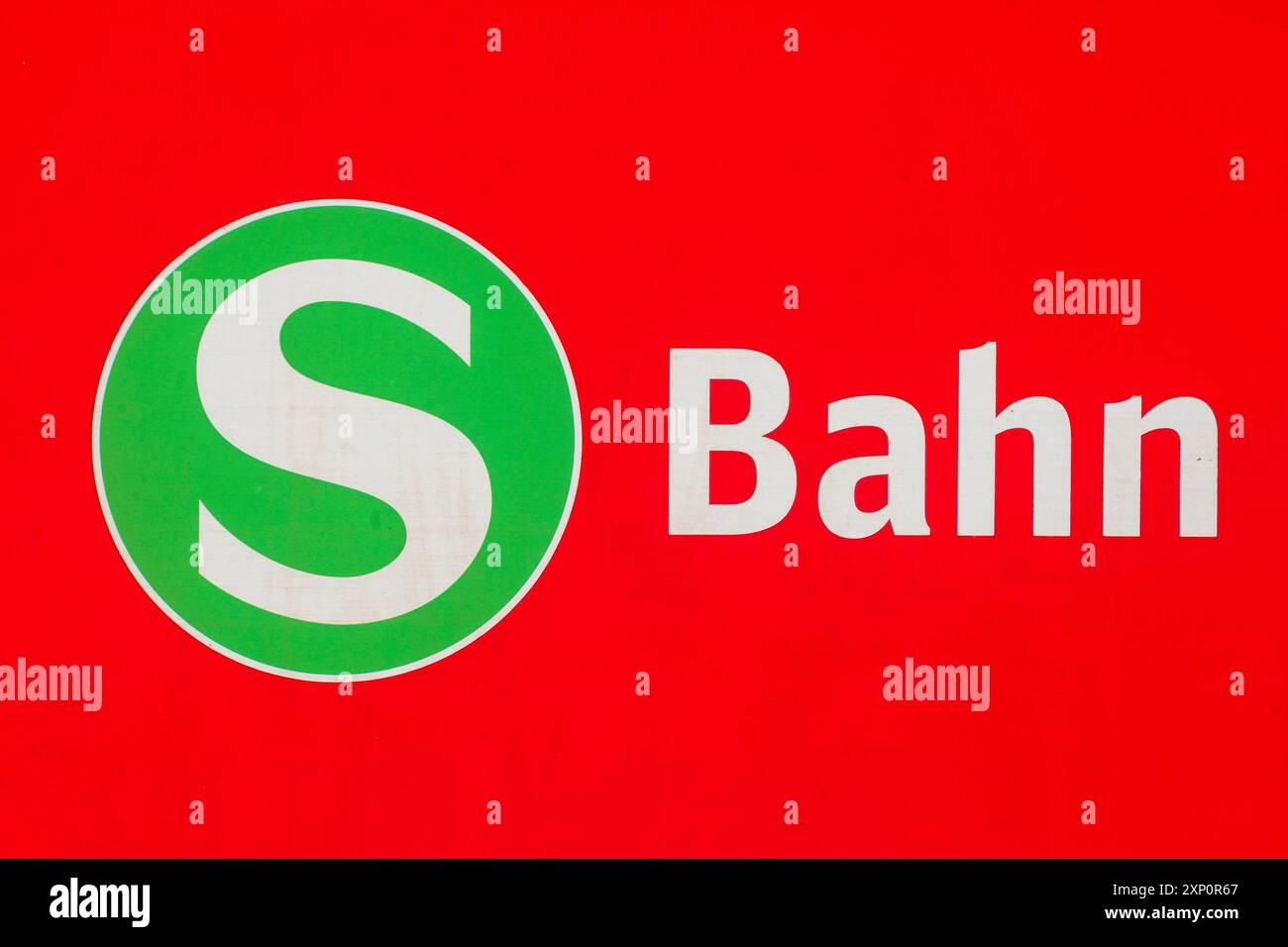 Hamburg S-Bahn sign and logo on a train, Germany Stock Photo - Alamy
