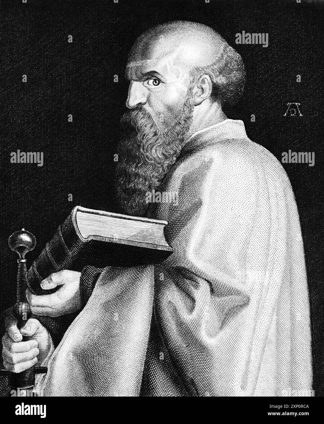 Paul of apostle Black and White Stock Photos & Images - Alamy
