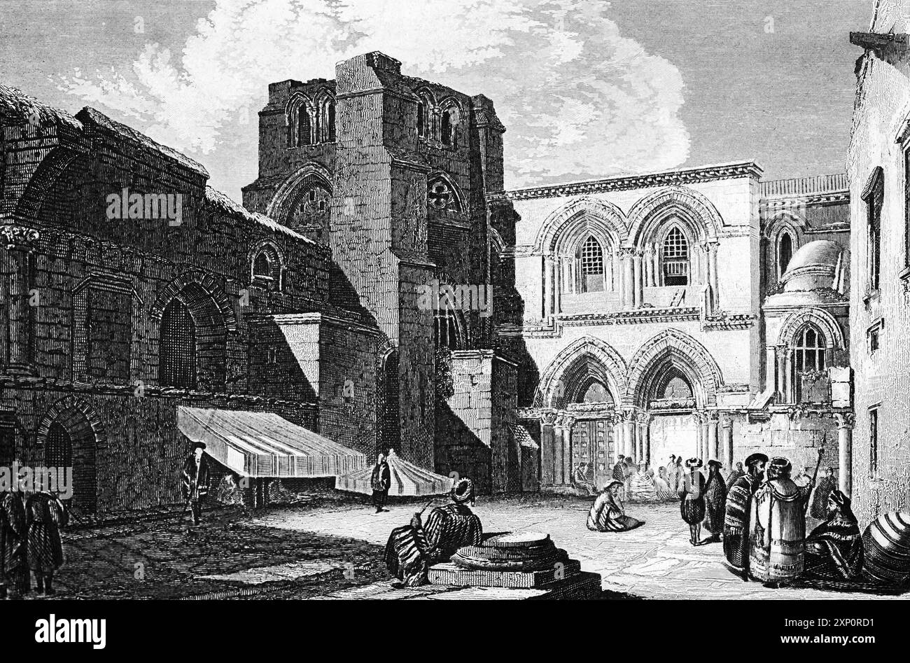 Church of the Holy Sepulchre or Church of the Holy Sepulchre, site of ...