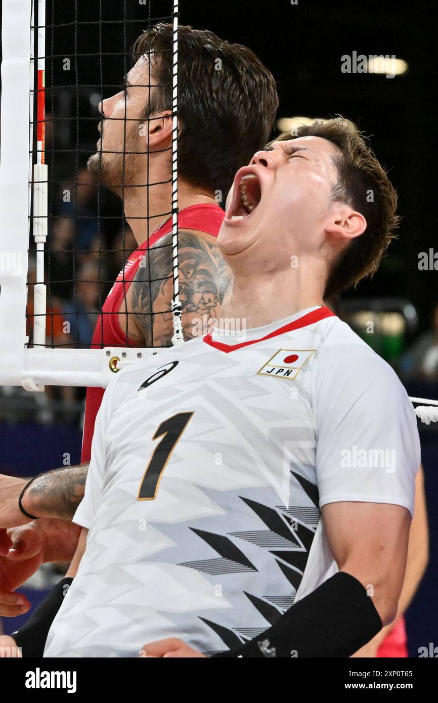1 NISHIDA Yuji (JPN), Japan (JPN) vs United States (USA), Volleyball ...