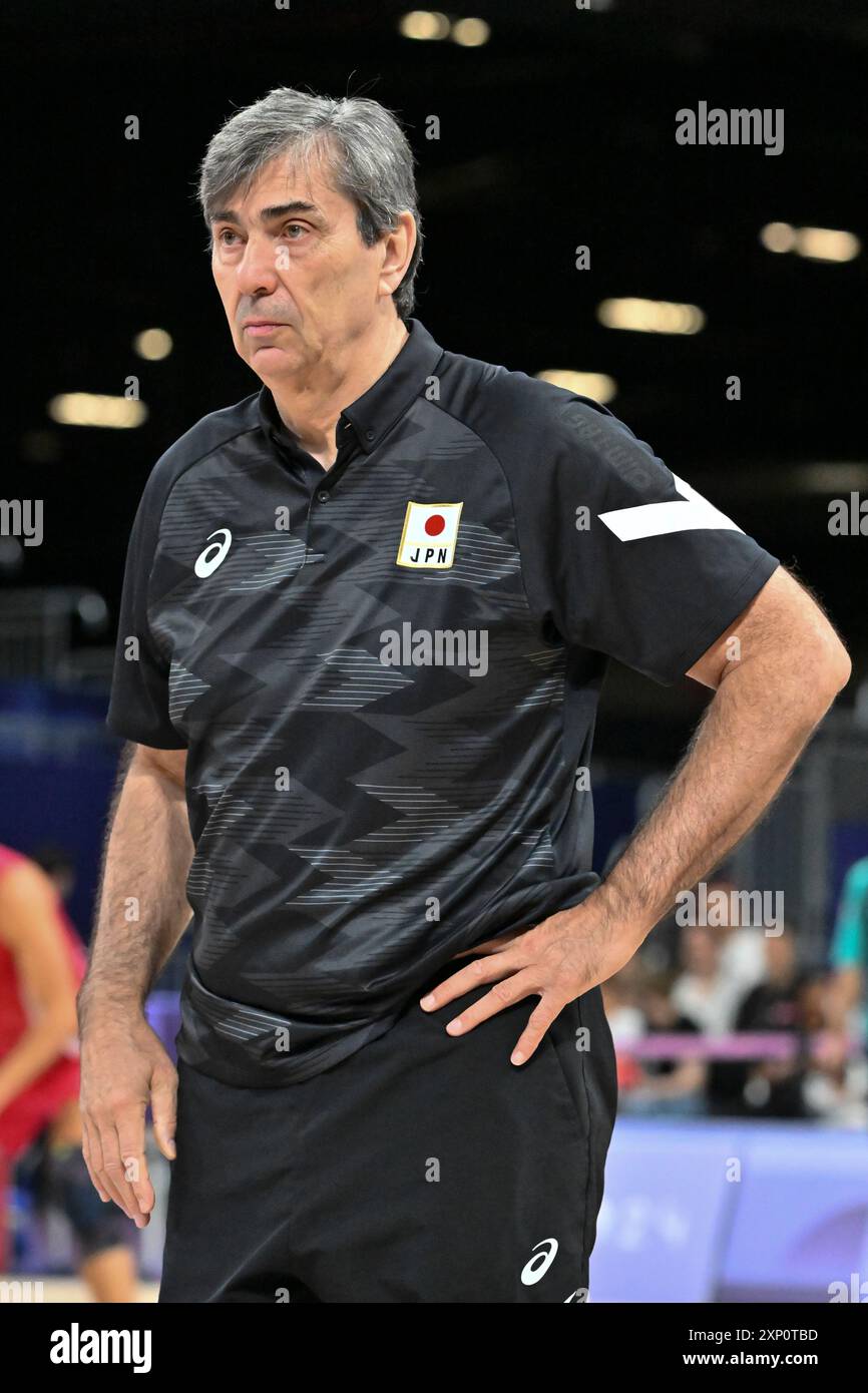 BLAIN Philippe (JPN) head coach, Japan (JPN) vs United States (USA ...