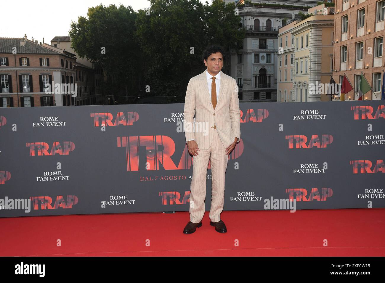Rome, Terrazza del Cinema Barberini Red Carpet of the Film "Trap", In ...
