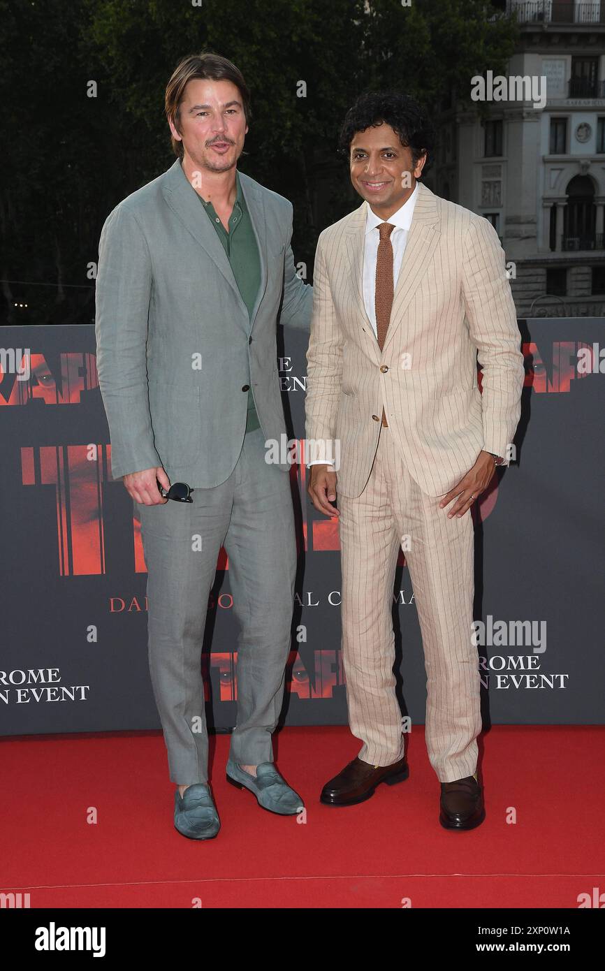 Rome, Terrazza del Cinema Barberini Red Carpet of the Film "Trap", In ...