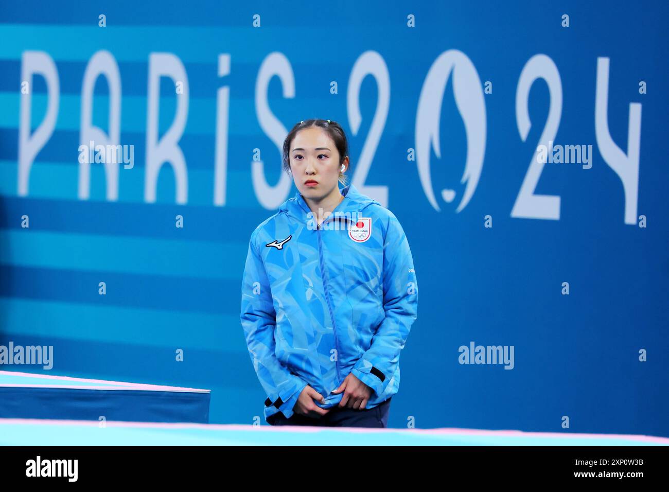 Paris, France. 2nd Aug, 2024. Hikaru Mori (JPN) Trampoline : Women's ...