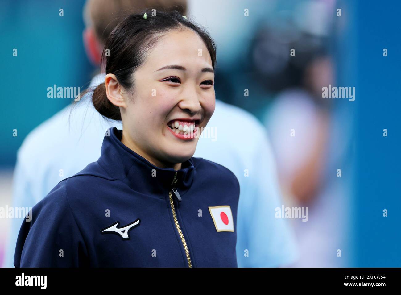 Paris, France. 2nd Aug, 2024. Hikaru Mori (JPN) Trampoline : Women's ...
