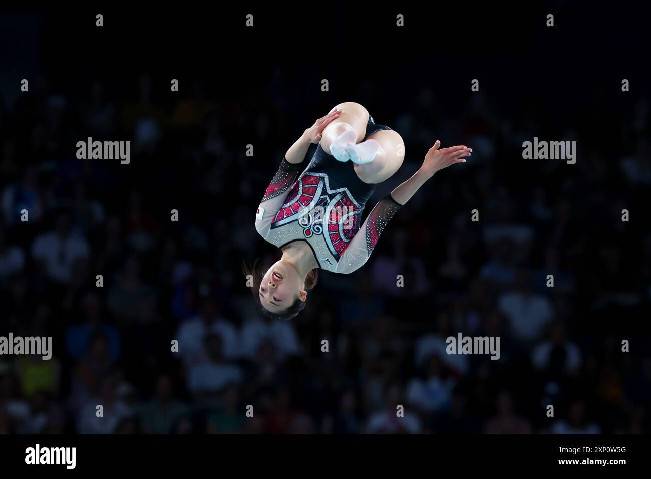 Paris, France. 2nd Aug, 2024. Hikaru Mori (JPN) Trampoline : Women's ...