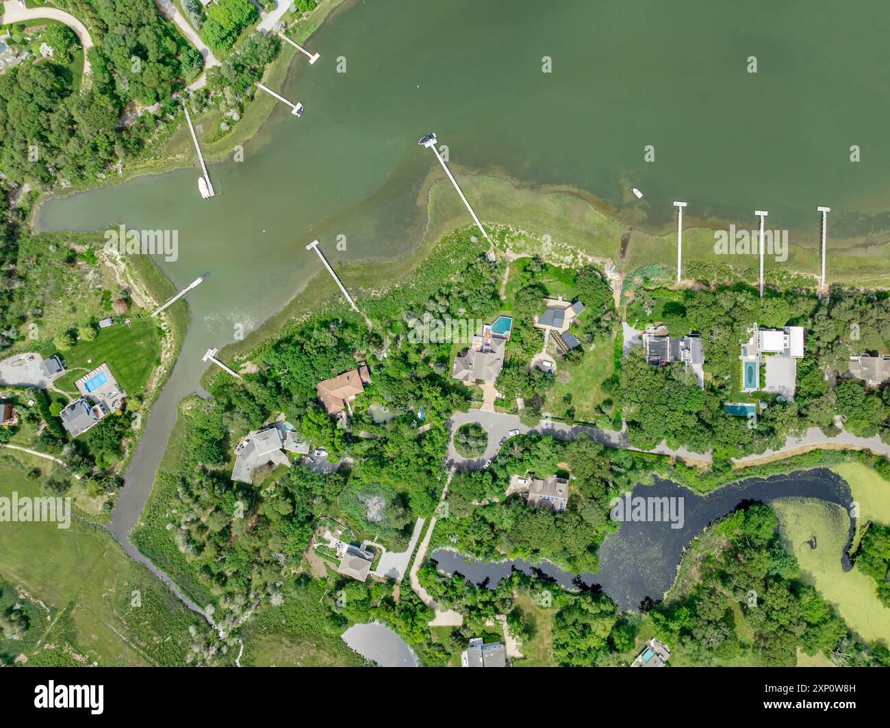 Aerial drone island great view hi-res stock photography and images - Alamy